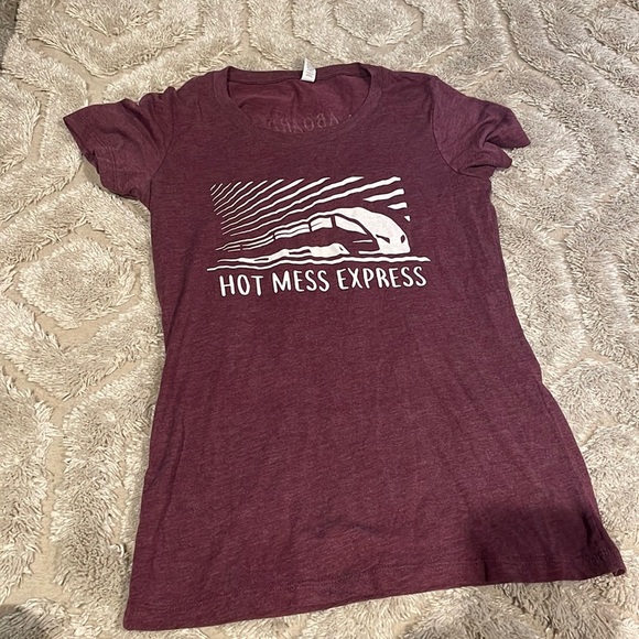 Bella Canvas | Tops | Hot Mess Express T Shirt | Poshmark